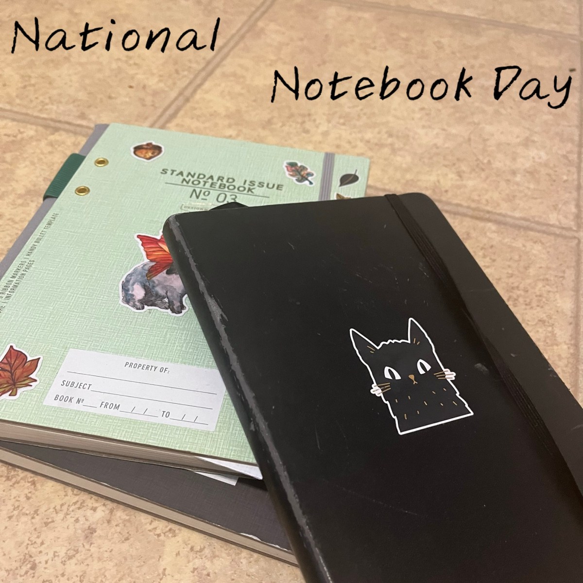 National Notebook Day – Running In My Head