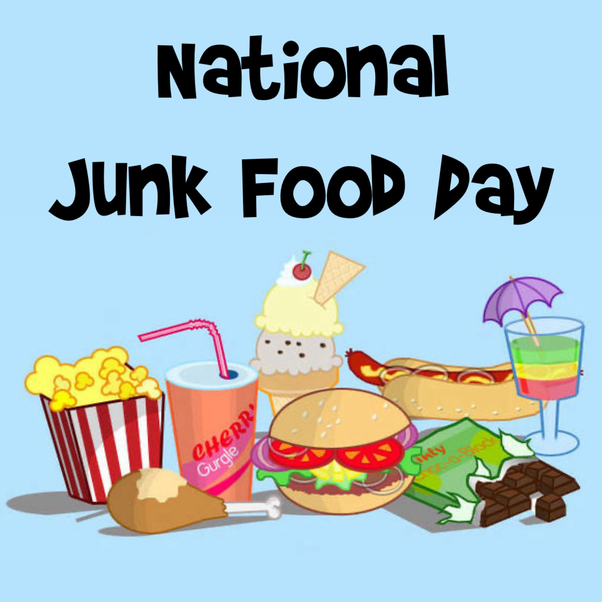 National Junk Food Day – Running In My Head